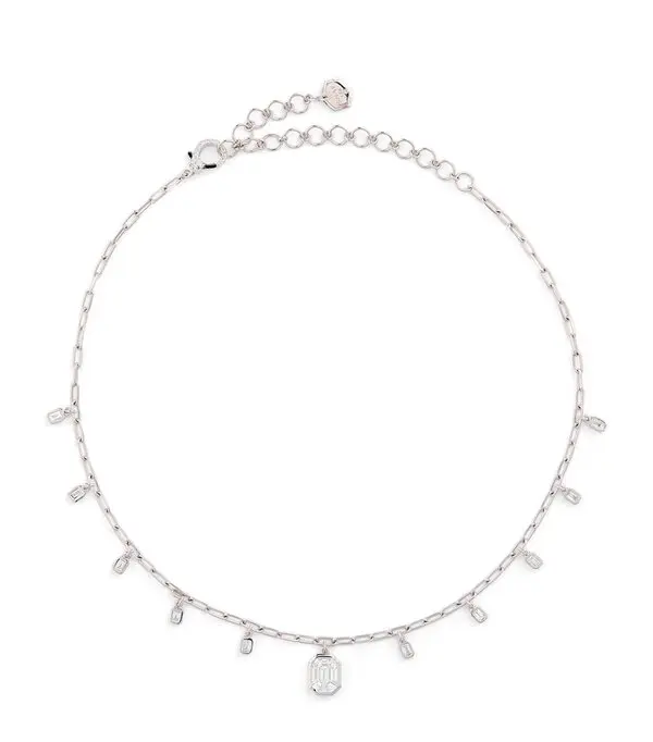 Shay Illusion Diamond Necklace - White