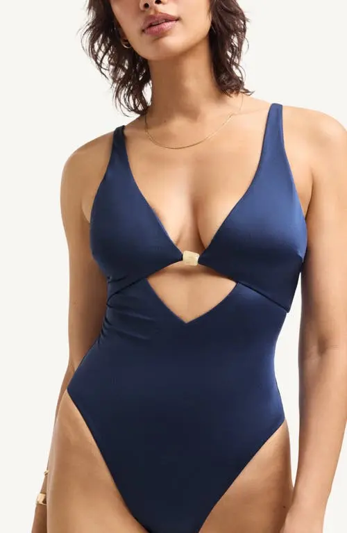 Vitamin A® Terra Cutout One-piece Swimsuit