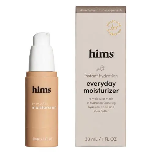 HIMS & HERS Everyday Moisturizer Lightweight, Hydrating - Beige