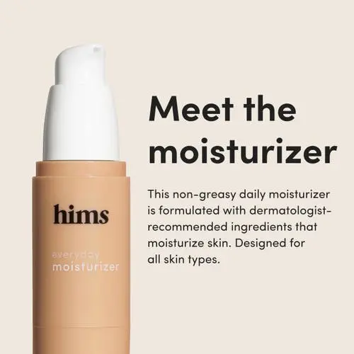 HIMS & HERS Everyday Moisturizer Lightweight, Hydrating