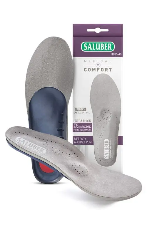 SALUBER Comfort Full Length Orthotic Insole - Gray