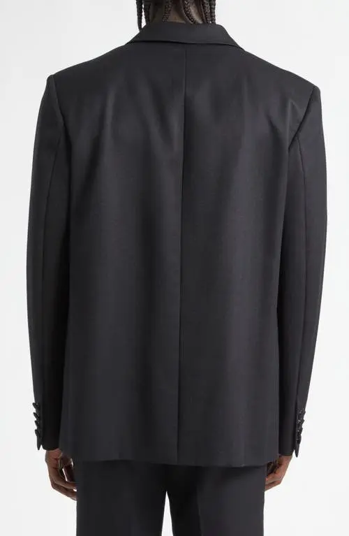 JW Anderson Peak Lapel Wool Tuxedo Jacket
