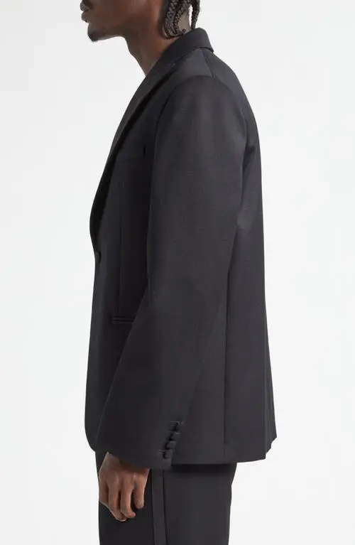 JW Anderson Peak Lapel Wool Tuxedo Jacket