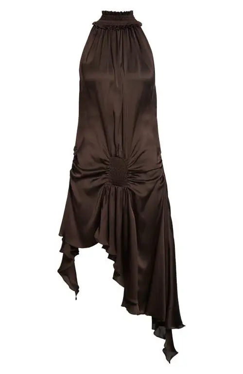 SIEDRES Toni Asymmetric Halterneck Dress