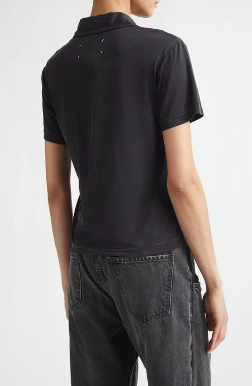 MAISON MARGIELA Contrast Stitch Polo