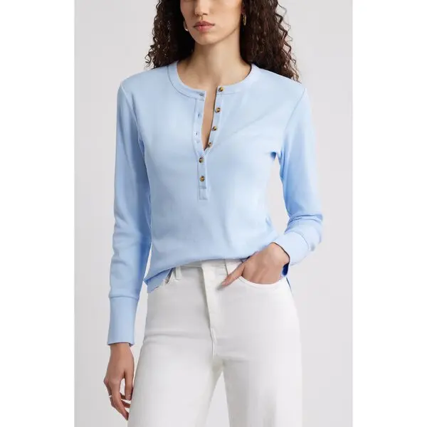 Caslon Rib Henley