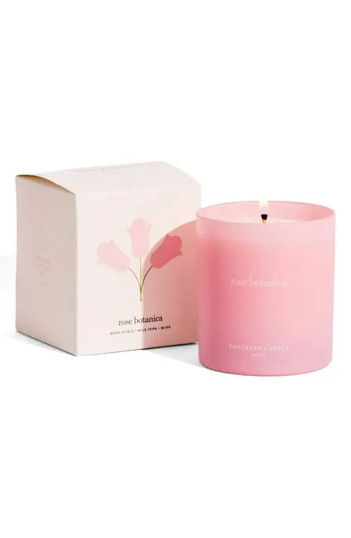 BROOKLYN CANDLE STUDIO Rose Botanica Limited Edition Candle - Pink