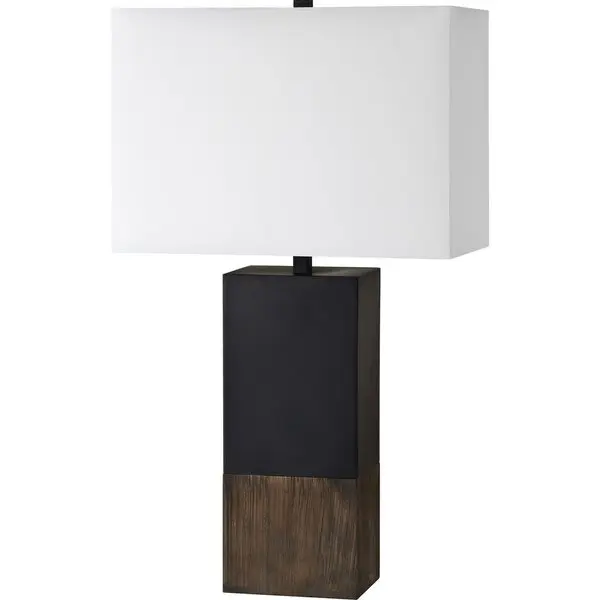 RENWIL Broma Wood & Iron Table Lamp - No Color