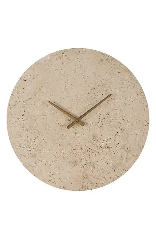 RENWIL Fusion Natural Wall Clock - No Color