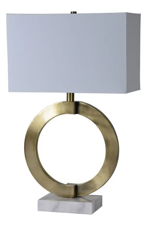 RENWIL Skylar Iron & Marble Table Lamp