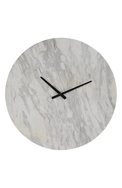 RENWIL Dayton Marble Wall Clock - No Color