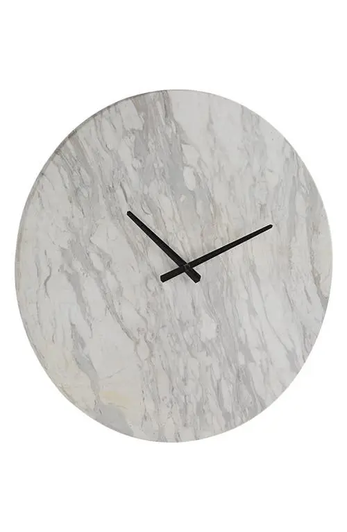 RENWIL Dayton Marble Wall Clock