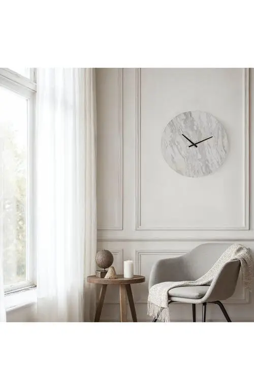 RENWIL Dayton Marble Wall Clock