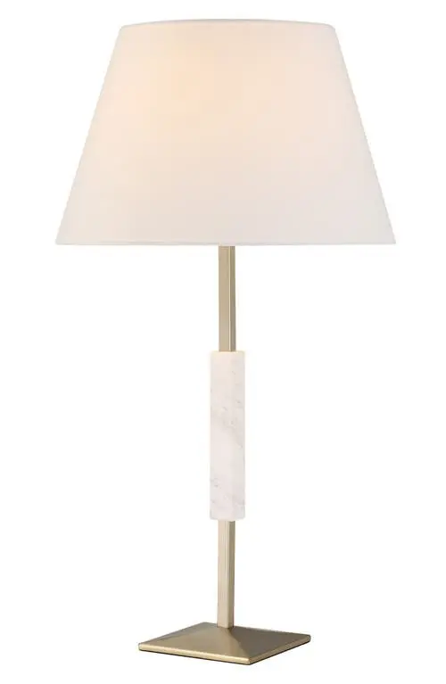 RENWIL Ludovica Marble & Metal Table Lamp