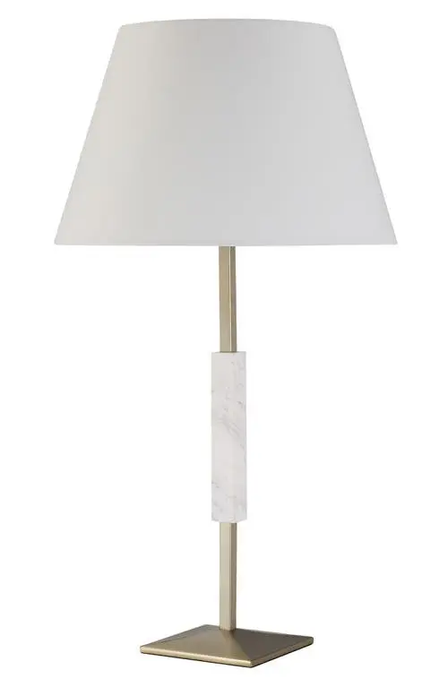 RENWIL Ludovica Marble & Metal Table Lamp