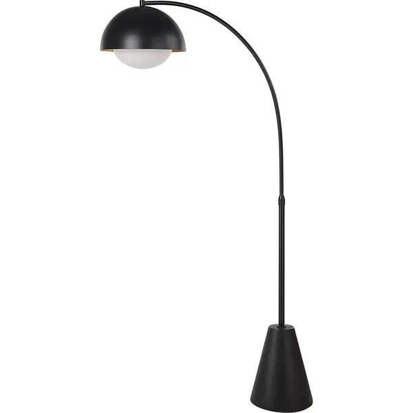 RENWIL Cooke Matte Black Floor Lamp - No Color