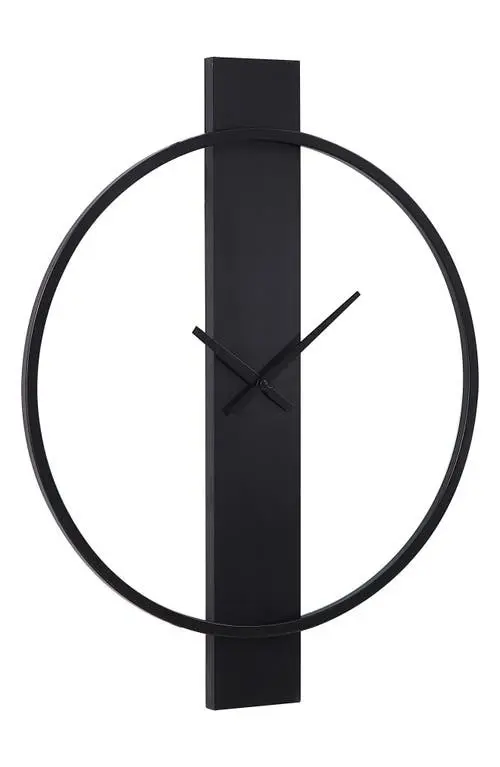 RENWIL Romane Iron Wall Clock - No Color