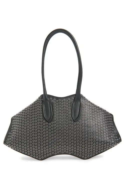 Alexander McQueen Manta Grommet Leather Handbag