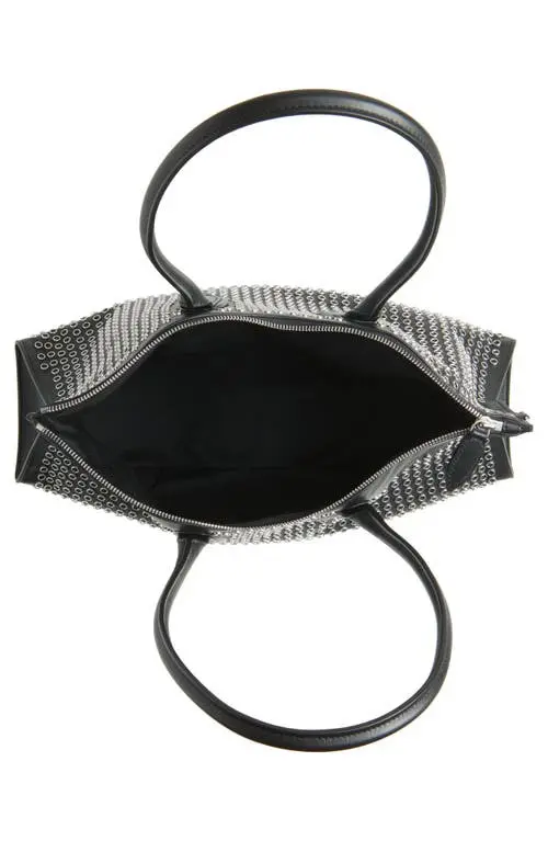 Alexander McQueen Manta Grommet Leather Handbag