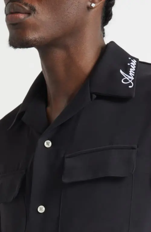 Amiri Rounded Flap Pocket Button-up Shirt