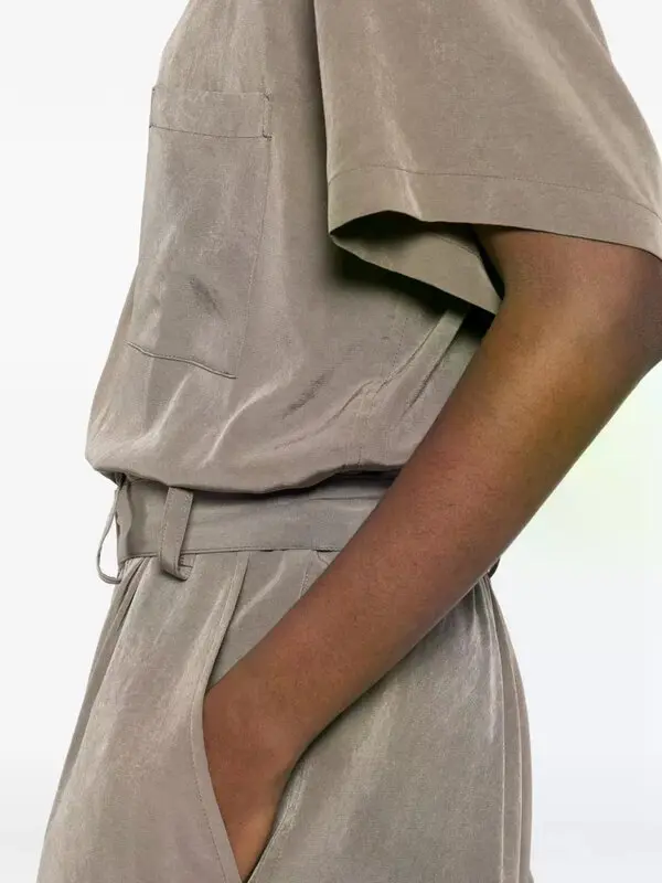 Y’s Belted Pocket Jumpsuit