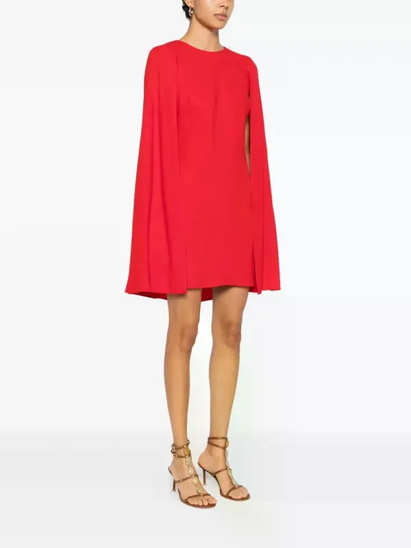 Roland Mouret Cape Sleeve Dress