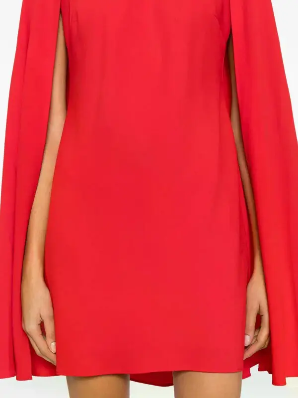 Roland Mouret Cape Sleeve Dress