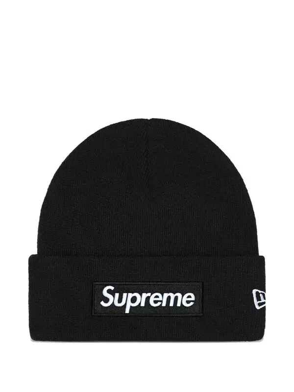 Supreme X New Era® Box Logo Beanie - Black