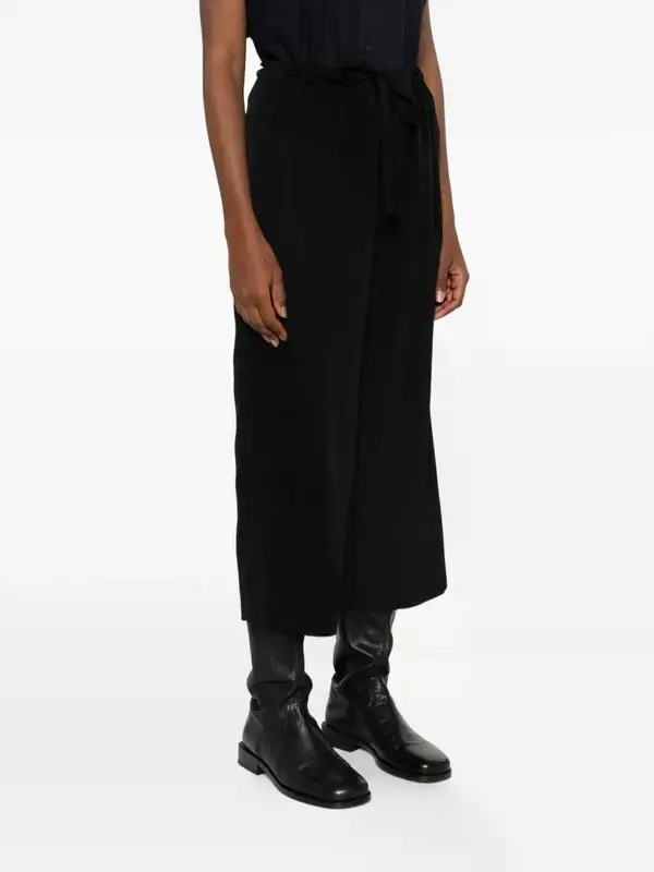 Y’s Drawstring Cropped Trousers