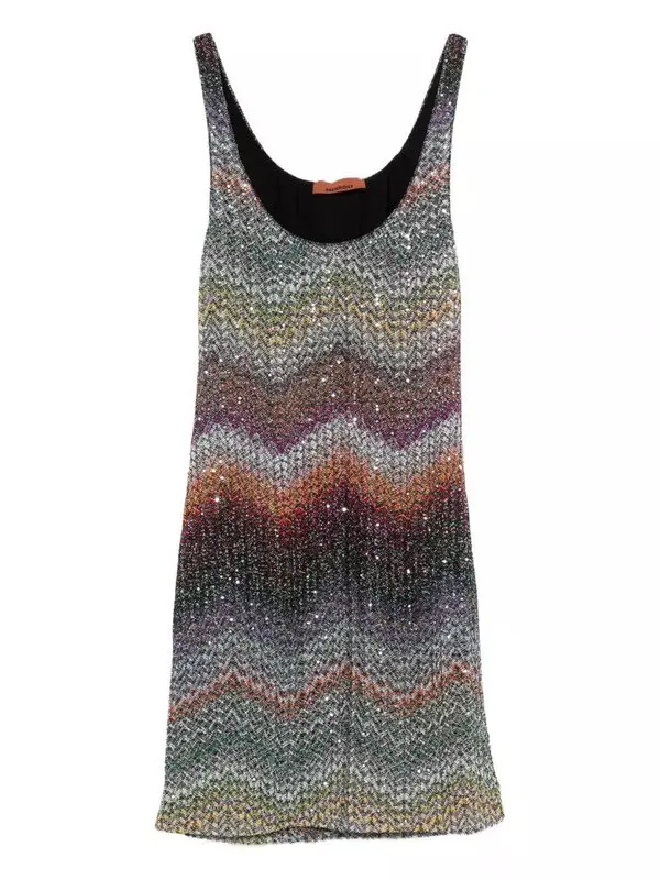 Missoni Scoop-neck Mini Dress