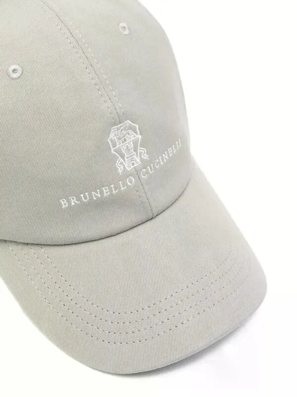 Brunello Cucinelli Logo Baseball Cap