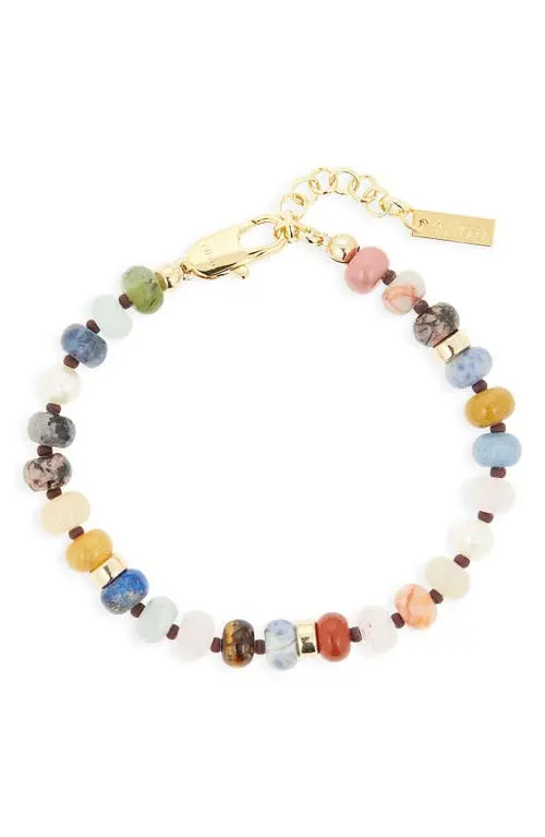 Éliou Koda Stone Bead Bracelet - Gold Multi