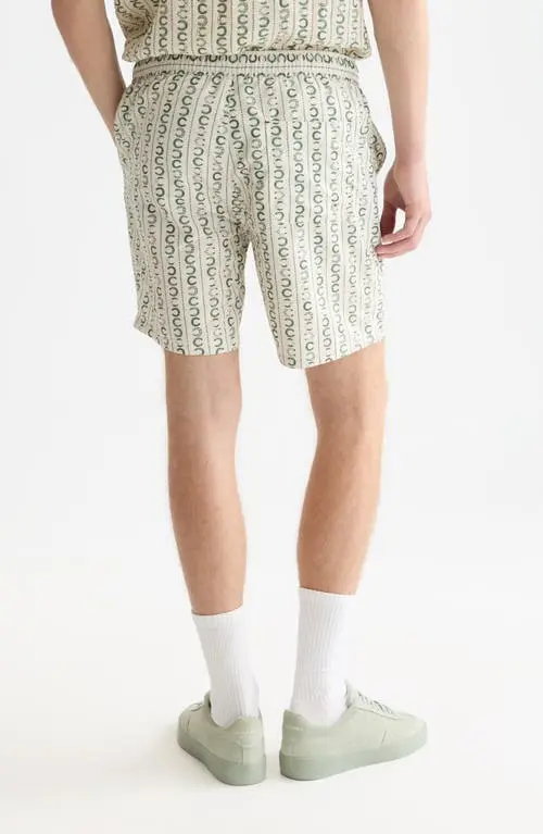 Scotch & Soda Printed Swim Trunks