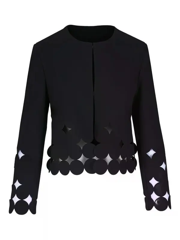 Akris Cut-out Cropped Jacket