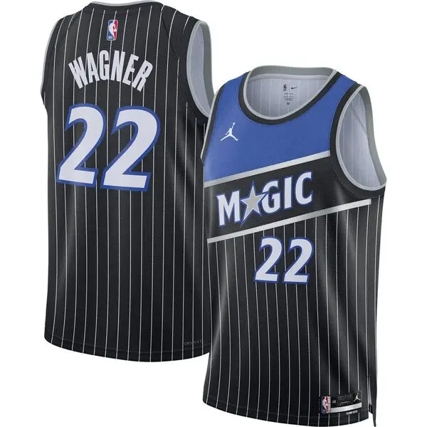JORDAN BRAND Franz Wagner Orlando Magic Swingman Jersey Statement Edition - Black