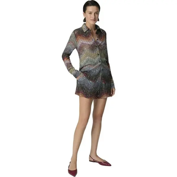 Missoni Viscose Lamé Blend Shirt With Sequins - Multicoloured