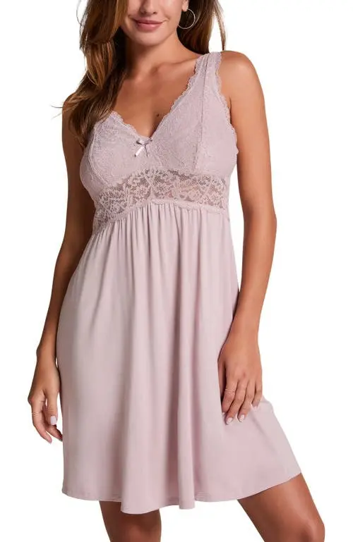 Hunkemoller Nora Lace Slip Dress - Pink