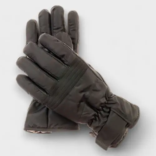 CANADA WEATHER GEAR Ski Gloves With Adjustable Velcro Strap