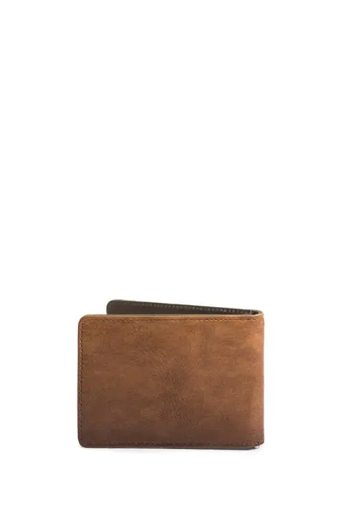 VELEZ Minimalist Leather Bifold Wallet With Rfid Blocking