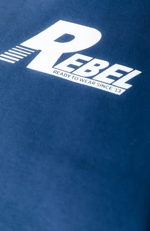 COLOURFUL REBEL Logos Relaxed Fit Sweatshirt - Deep Cobalt