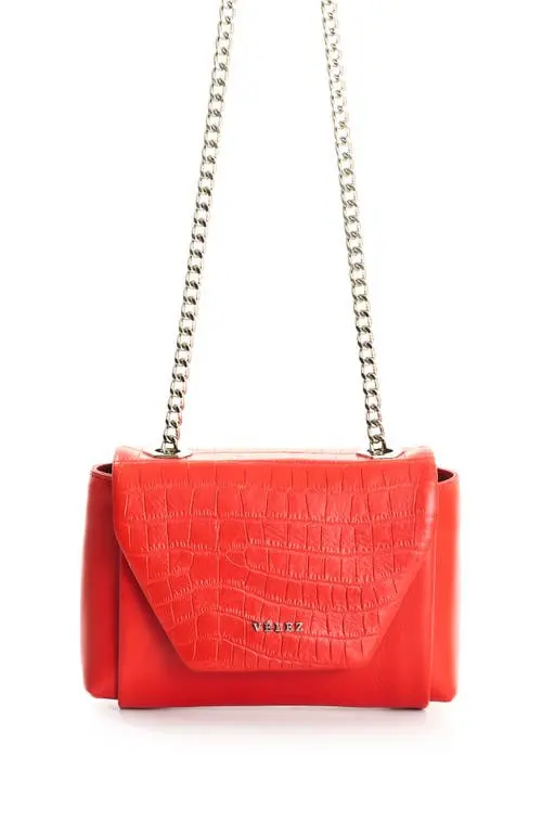 VELEZ Mini Lili Leather Crossbody Bag