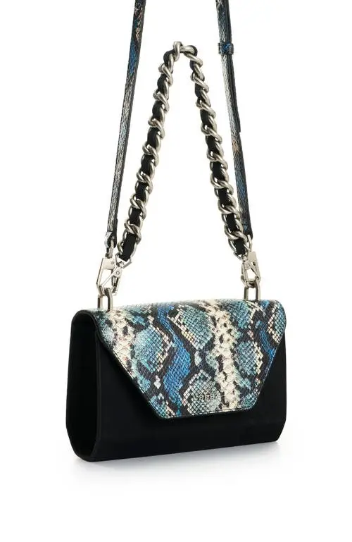 VELEZ Lili 2.0 Folia Leather Crossbody Bag - Blue
