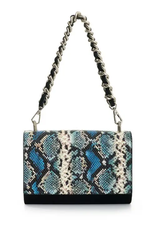 VELEZ Lili 2.0 Folia Leather Crossbody Bag - Blue