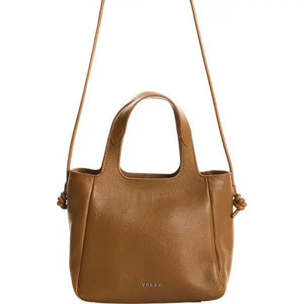 VELEZ Ailana Leather Crossbody Bag