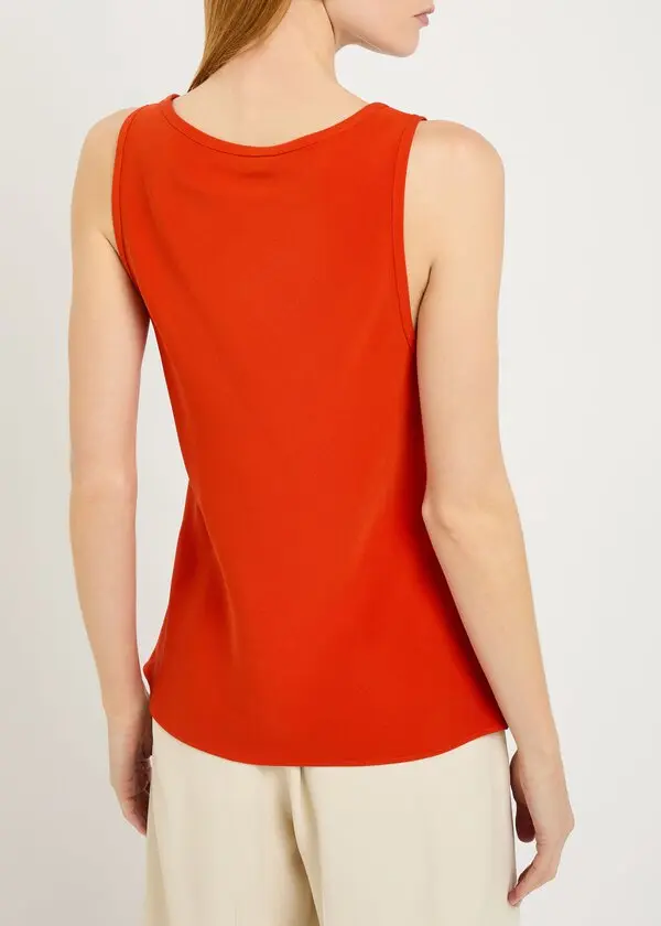HEIRLOME Silk Tank Top - Orange