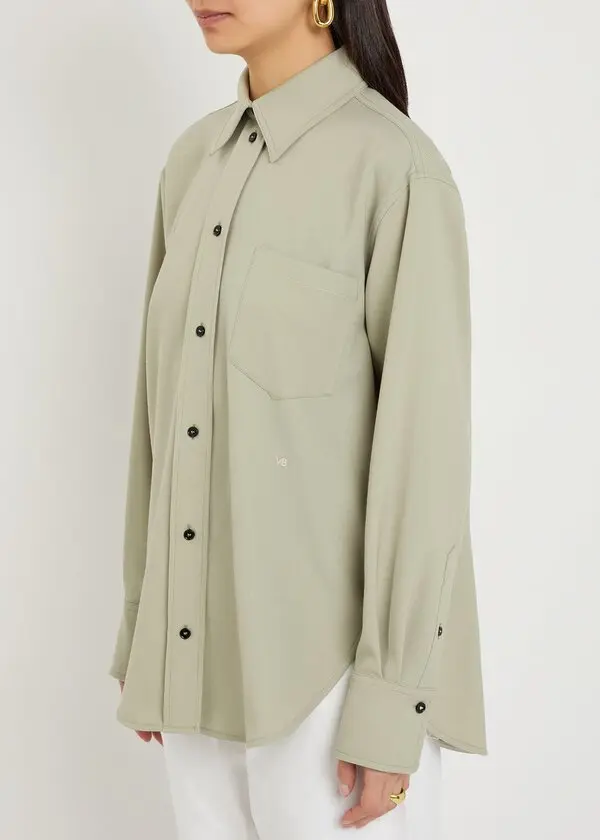 Victoria Beckham Crepe Shirt