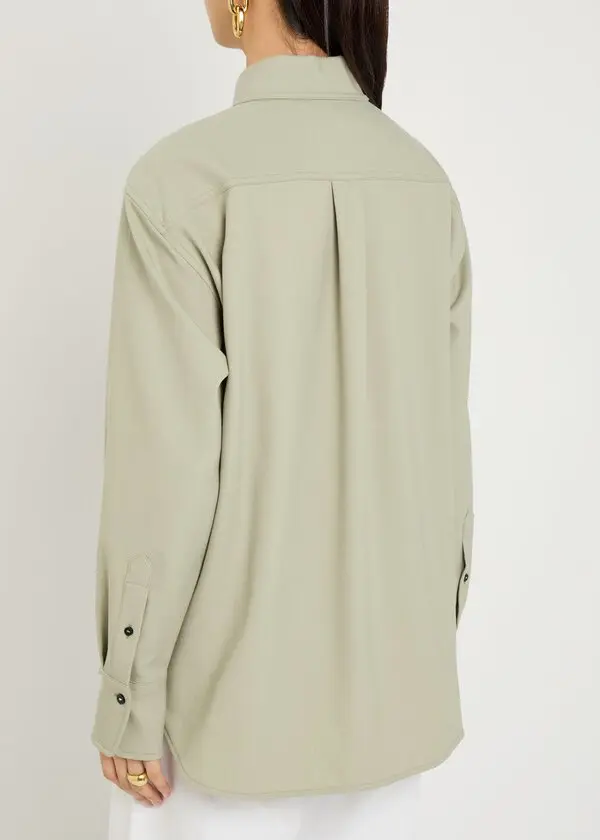 Victoria Beckham Crepe Shirt