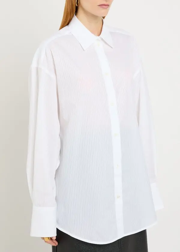 TOTEME Pinstriped Cotton Shirt
