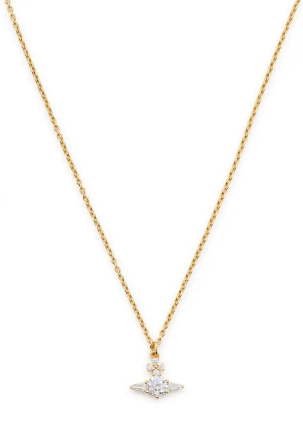 VIVIENNE WESTWOOD Ofelia Crystal-embellished Necklace - Gold