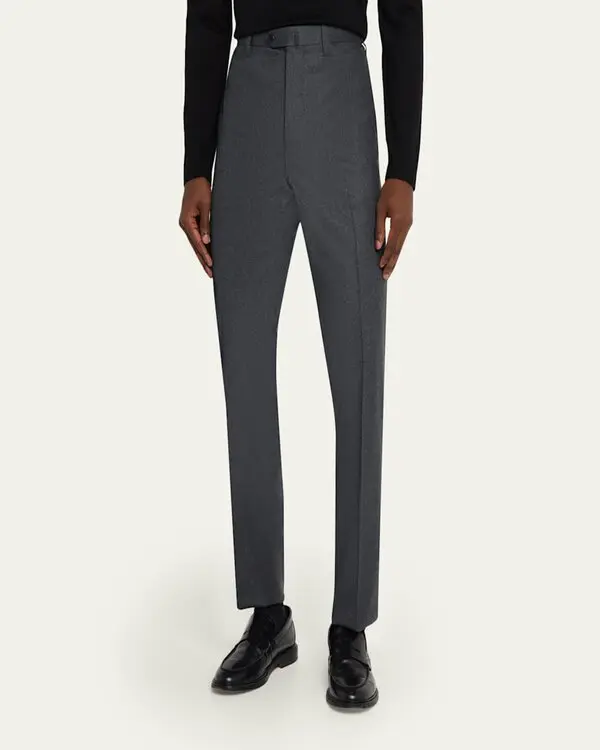 Cesare Attolini Wool Slim-fit Trousers
